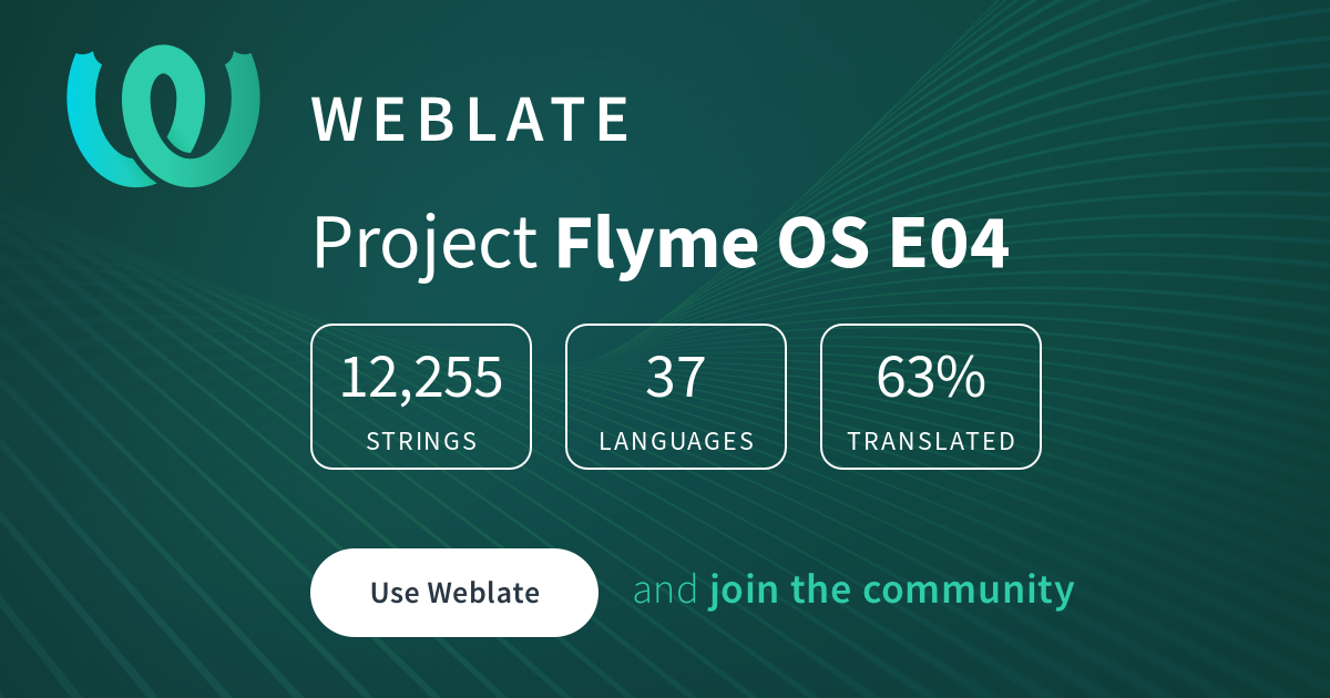 Get involved in Flyme OS E04! @ Weblate